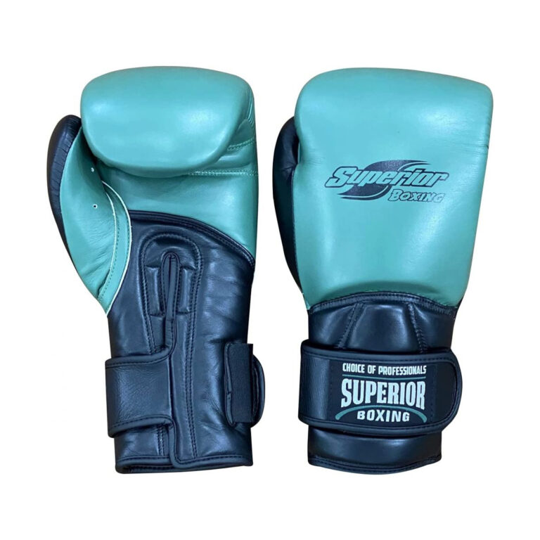 Superior Boxing Super Safety Boxing Gloves Black/Olive Green - Superior ...