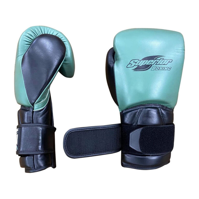 Superior Boxing Super Safety Boxing Gloves Black/Olive Green - Superior ...