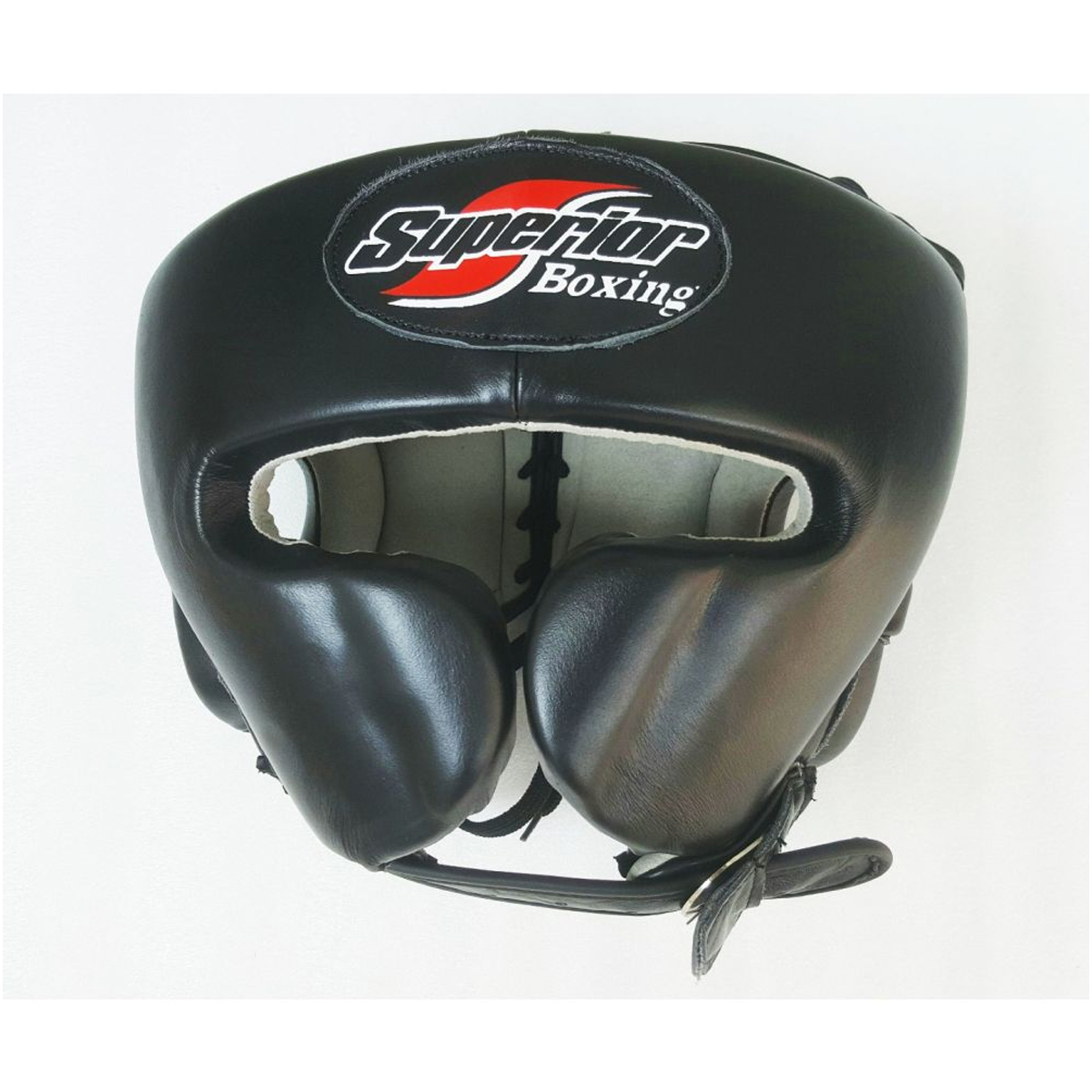 Black Pro Cheeks Boxing Headgear - Superior Boxing Gear
