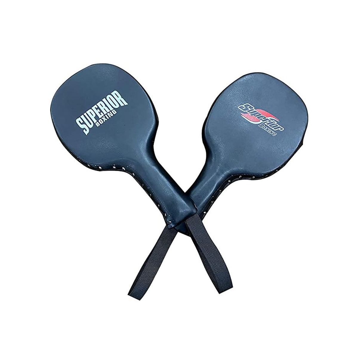 Superior Micro Punch Mitts black/red - Superior Boxing Gear