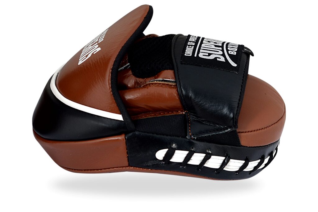 Superior Micro Punch Mitts black/brown With laminated Front Air Pocket ...